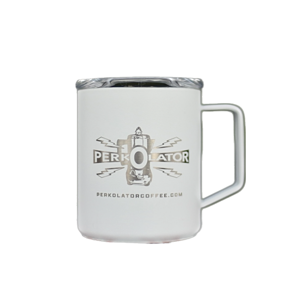 Perkolator Camp Mug 12oz - Perkolator Coffee